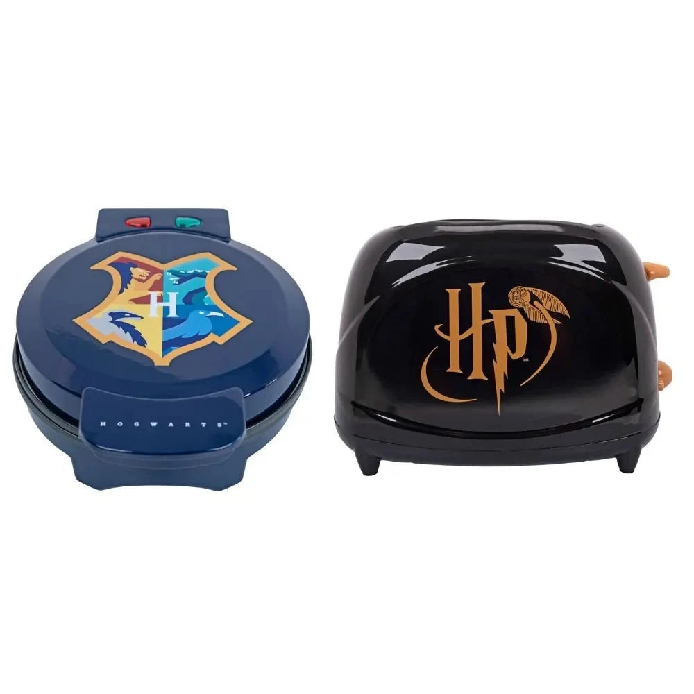 HARRY POTTER Breakfast Combo - Toaster & Hogwarts Waffle Maker – Arwani