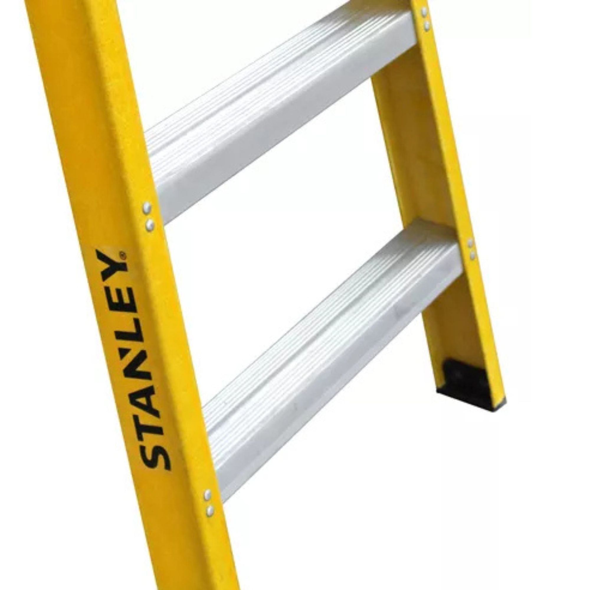 STANLEY Step Ladder 7 Steps Fiberglass Ladder Anti Slip Steps Non-Slip ...