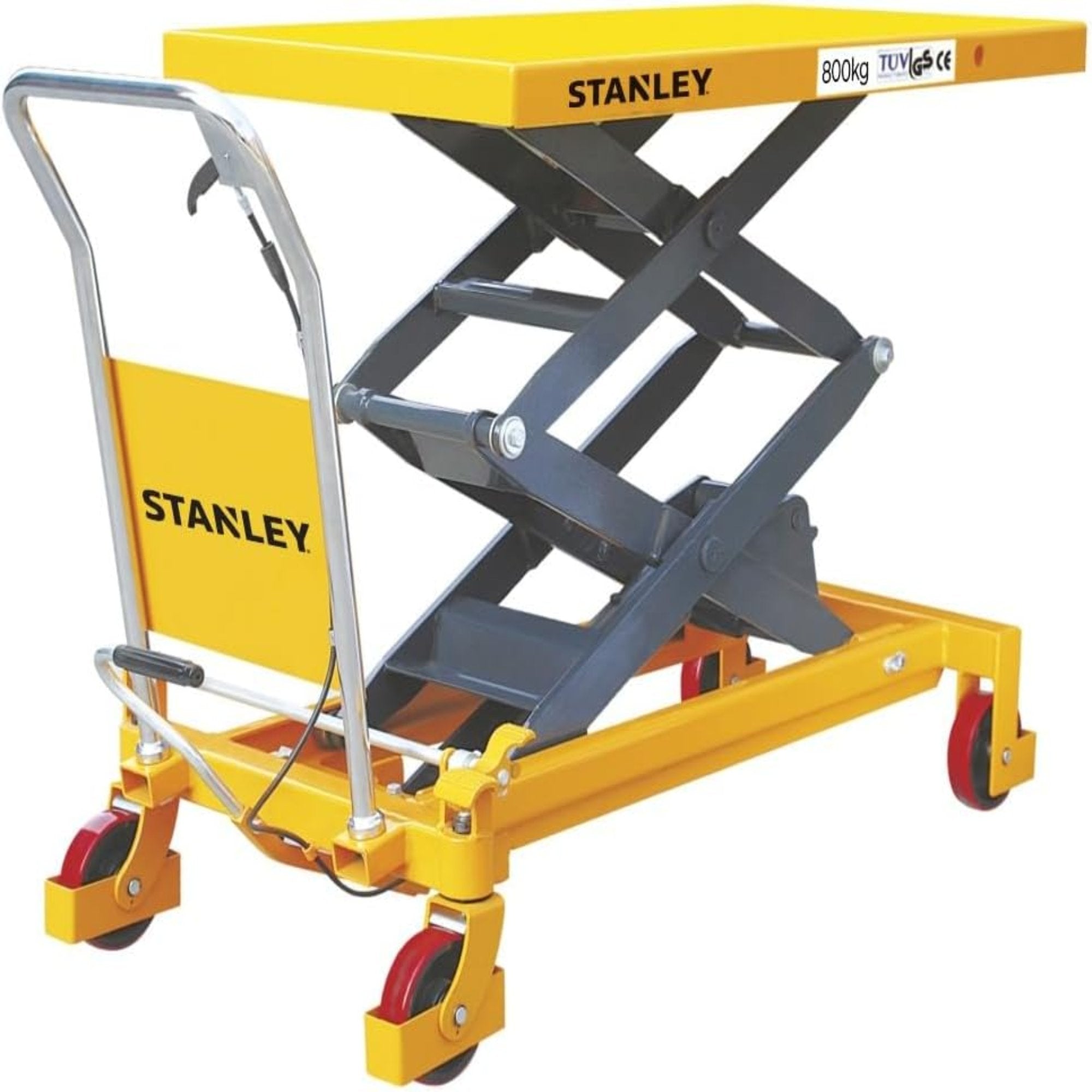 STANLEY Table Lifter Trolley Double Scissor Mechanism 800 Kg Load Capa – DIY Store