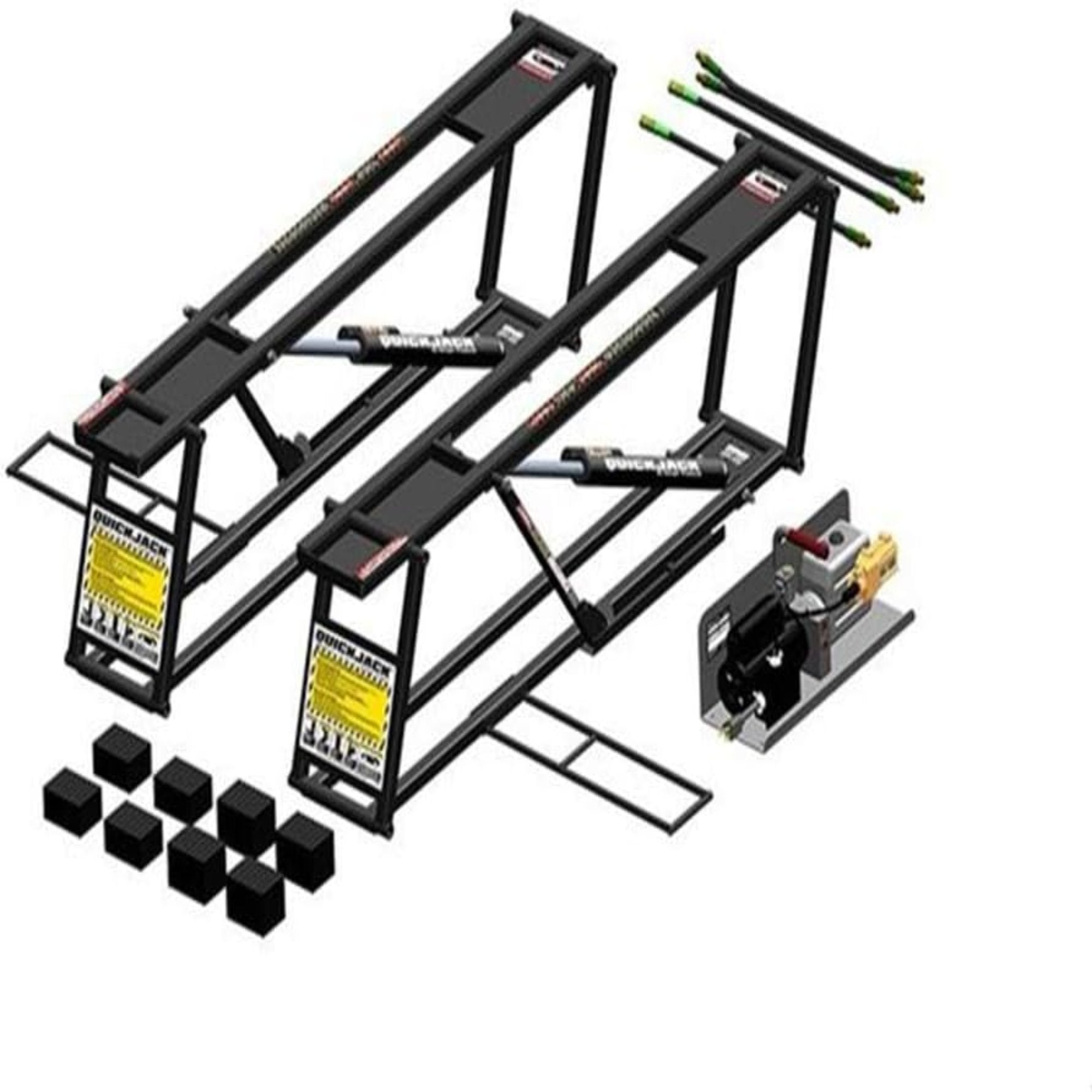 QUICKJACK Portable Car Lifting Jack 1.5T Capacity with 12V DC Power Un ...