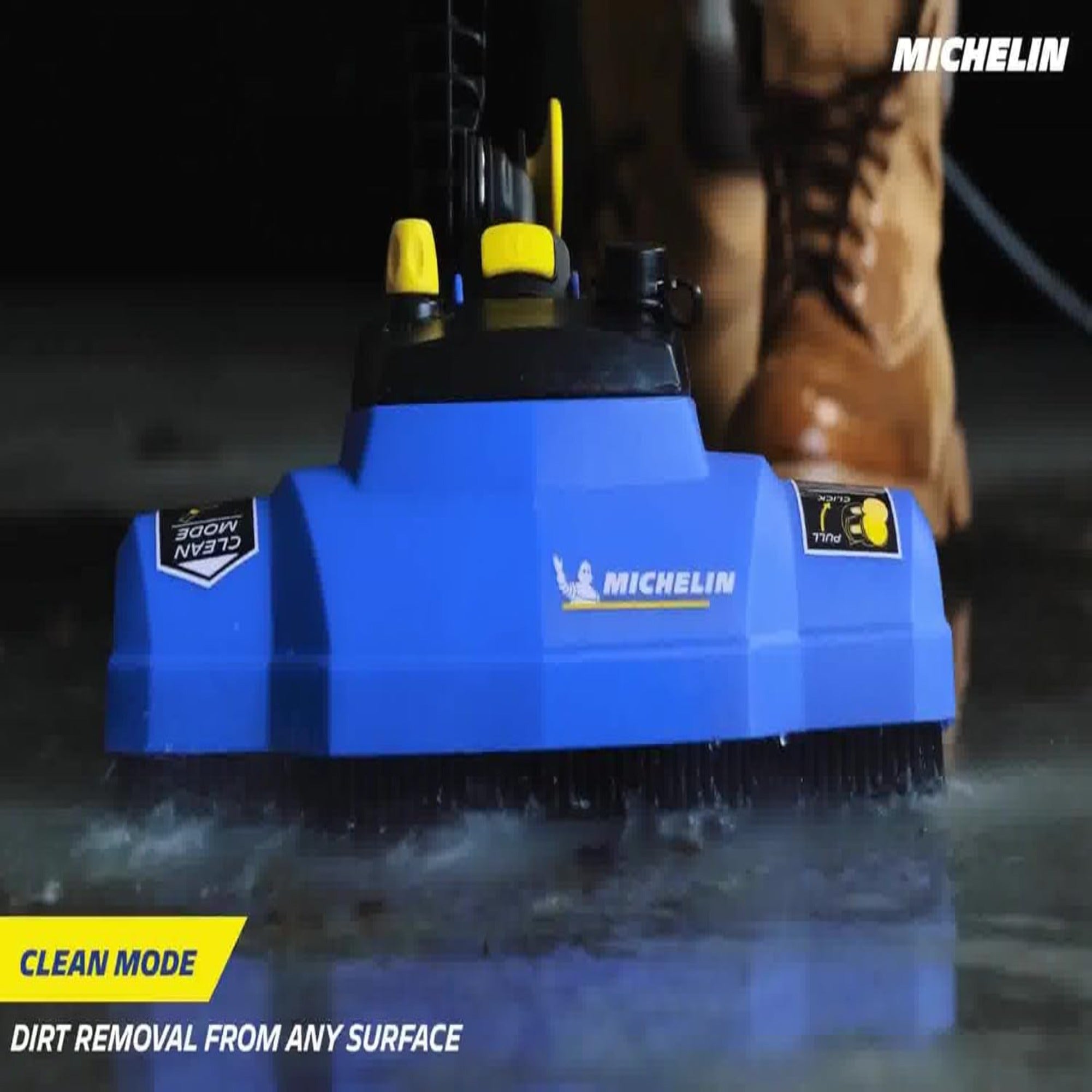 MICHELIN AQUASWEEPER Mutli-Mode Cleaning & Washing Brush for High ...